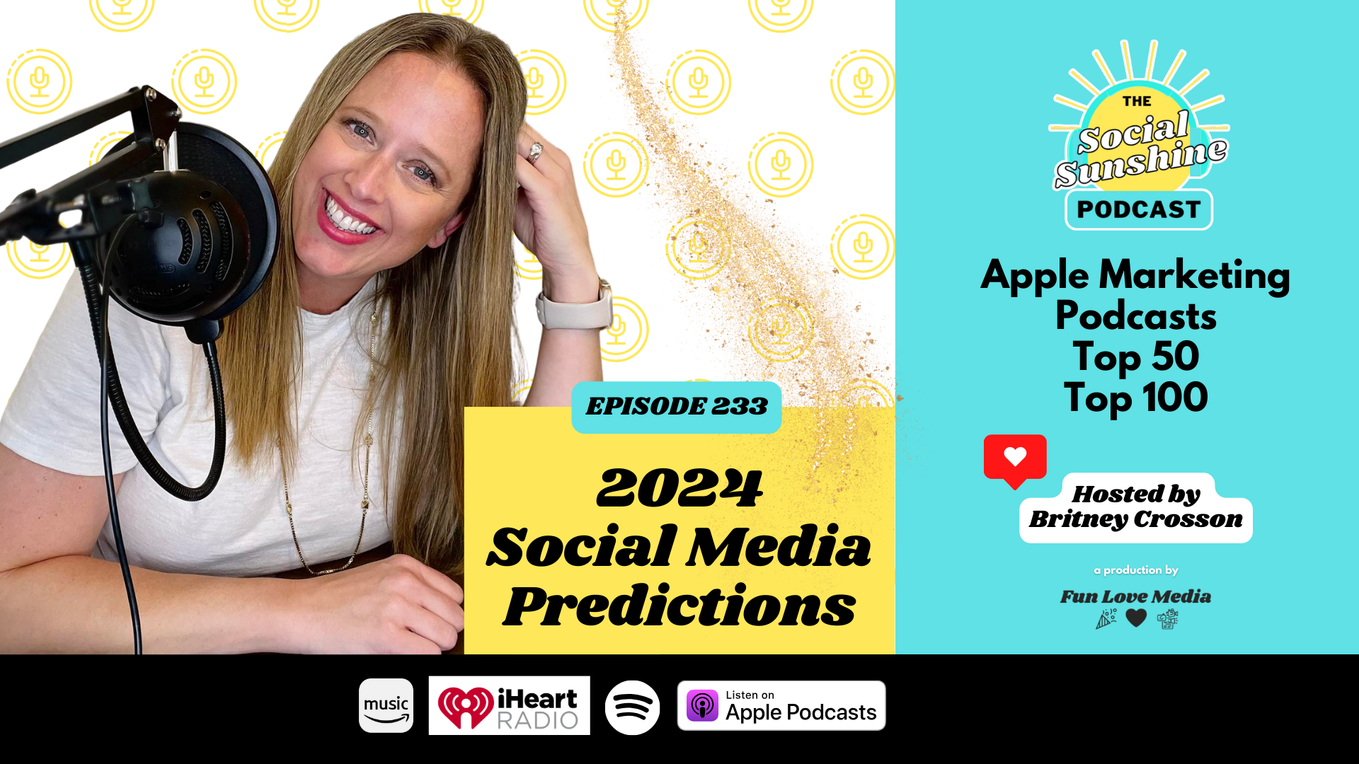 Episode 233: 2024 Social Media Predictions – The Social Sunshine Podcast